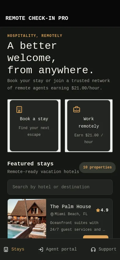 Remote Check-In Pro