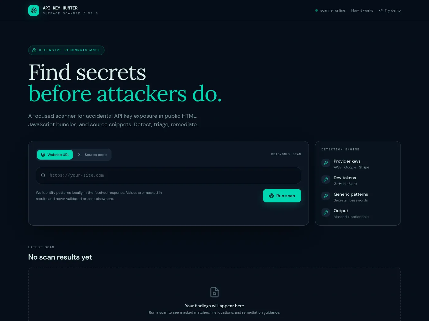 API Key Hunter