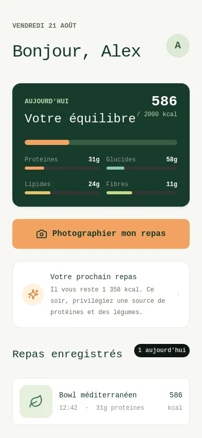 SnapDiet Nutrition App