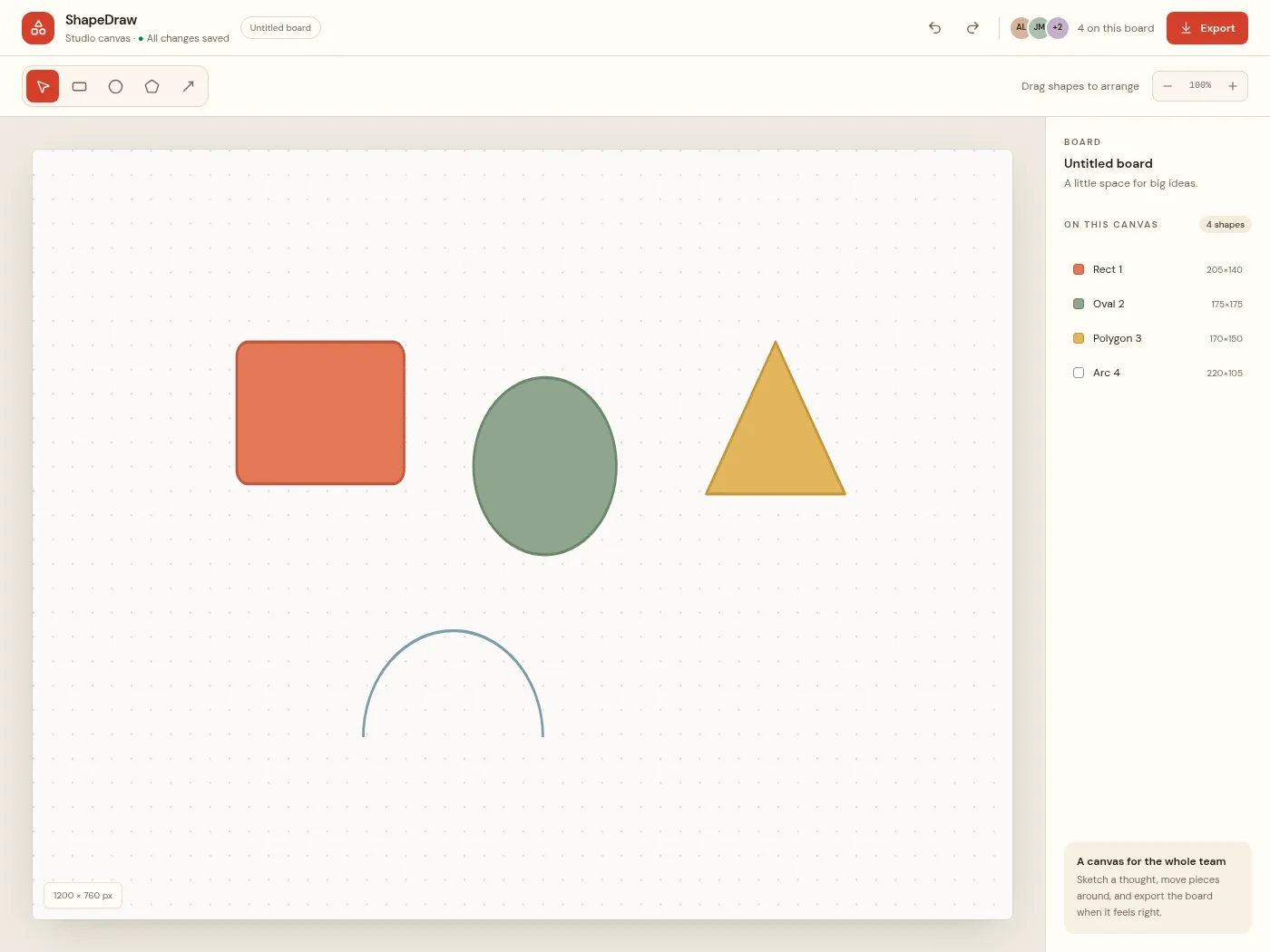 ShapeDraw Canvas