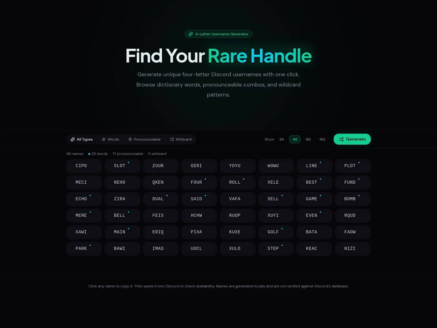 Discord 4L Finder