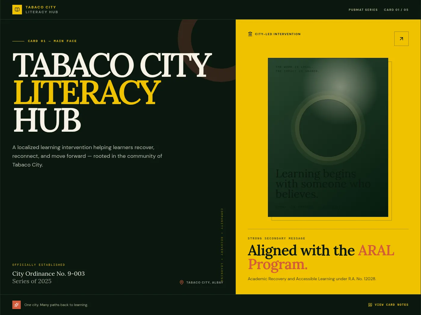 Tabaco Literacy Hub