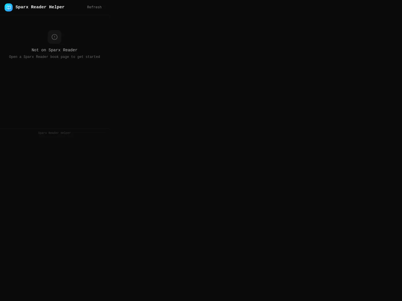 Sparx Reader Helper