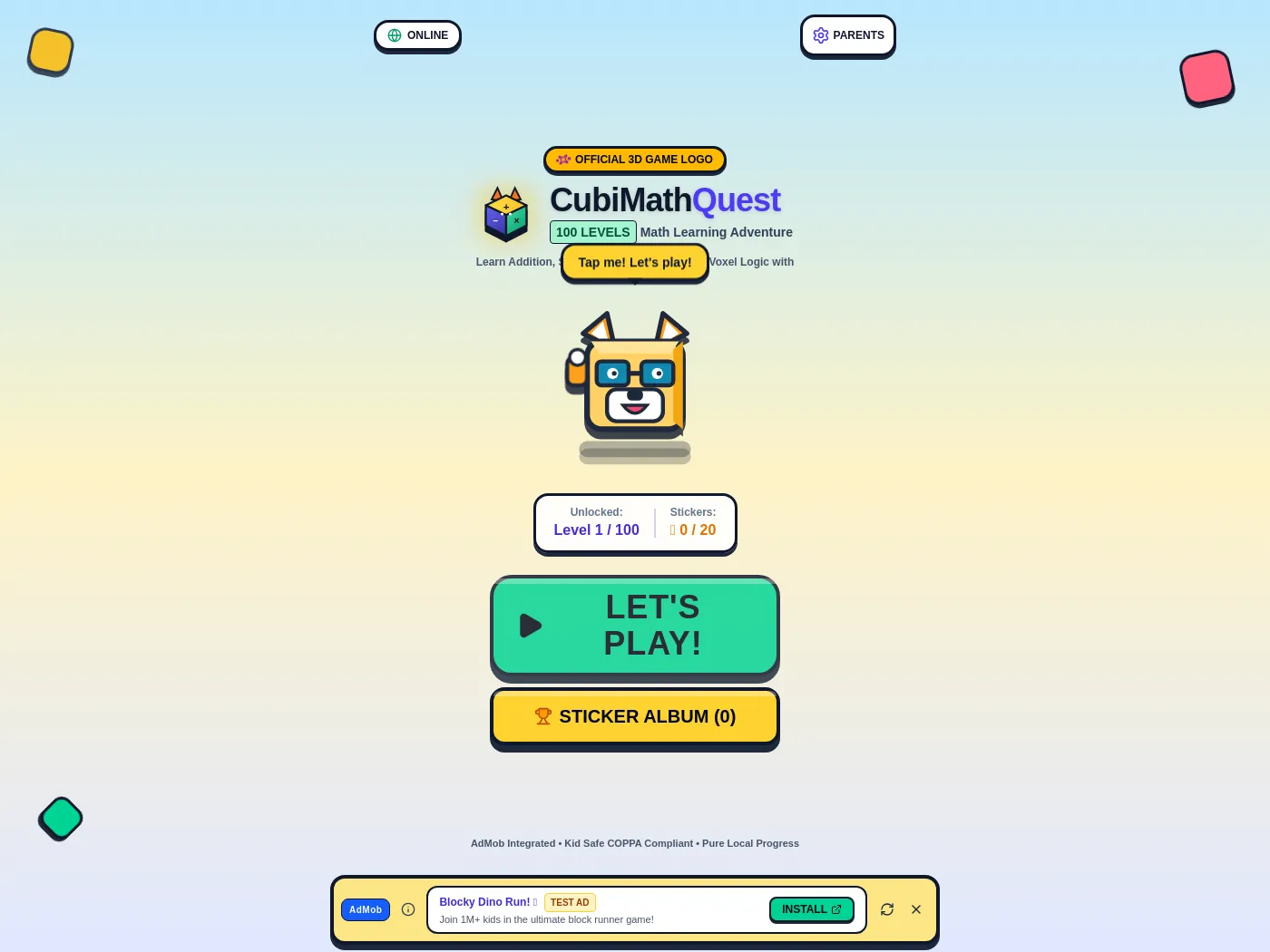 CubiMath Quest