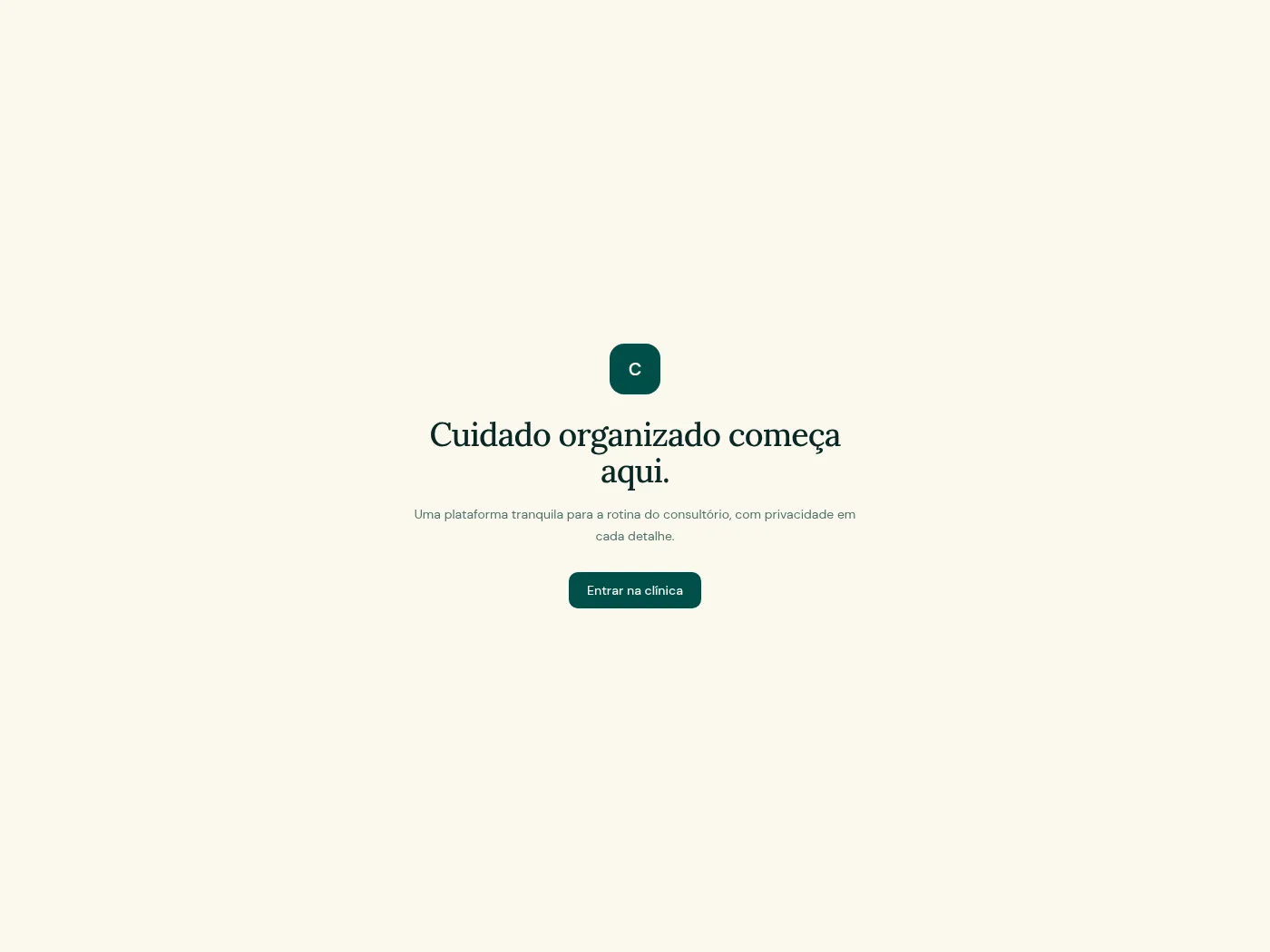 Prompt Mestre Clínica
