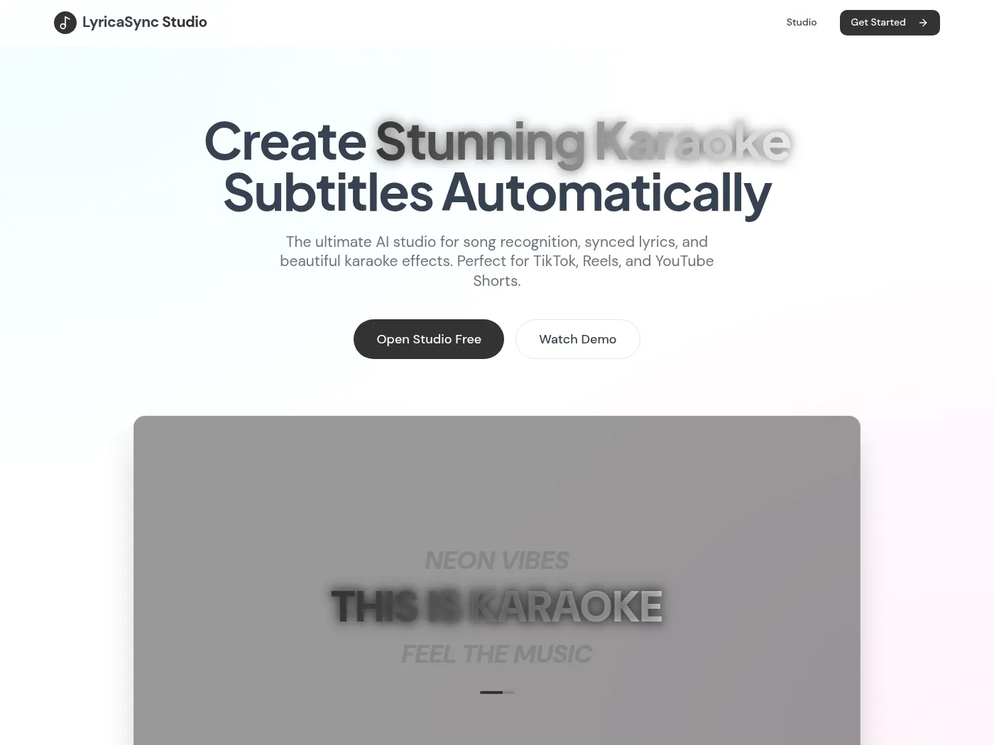 LyricaSync Studio