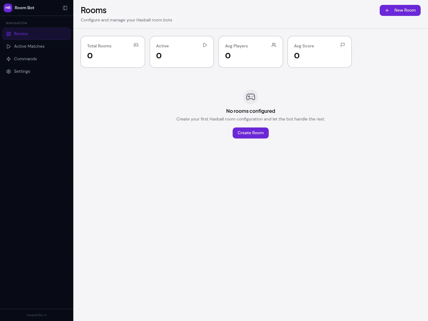 Haxball Room Bot
