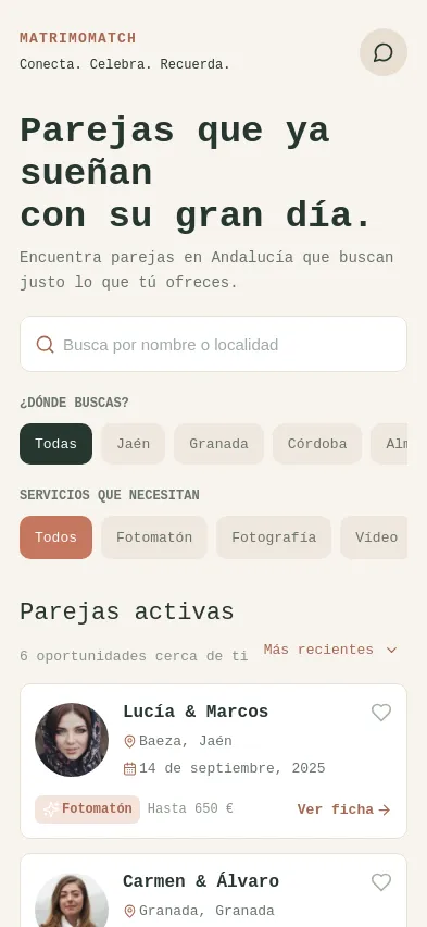 MatrimoMatch Fotos