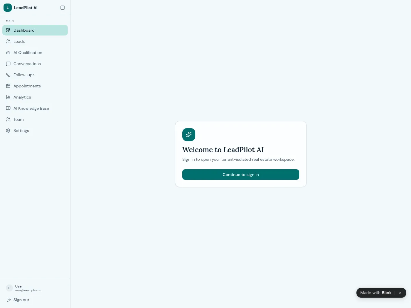 LeadPilot AI Platform