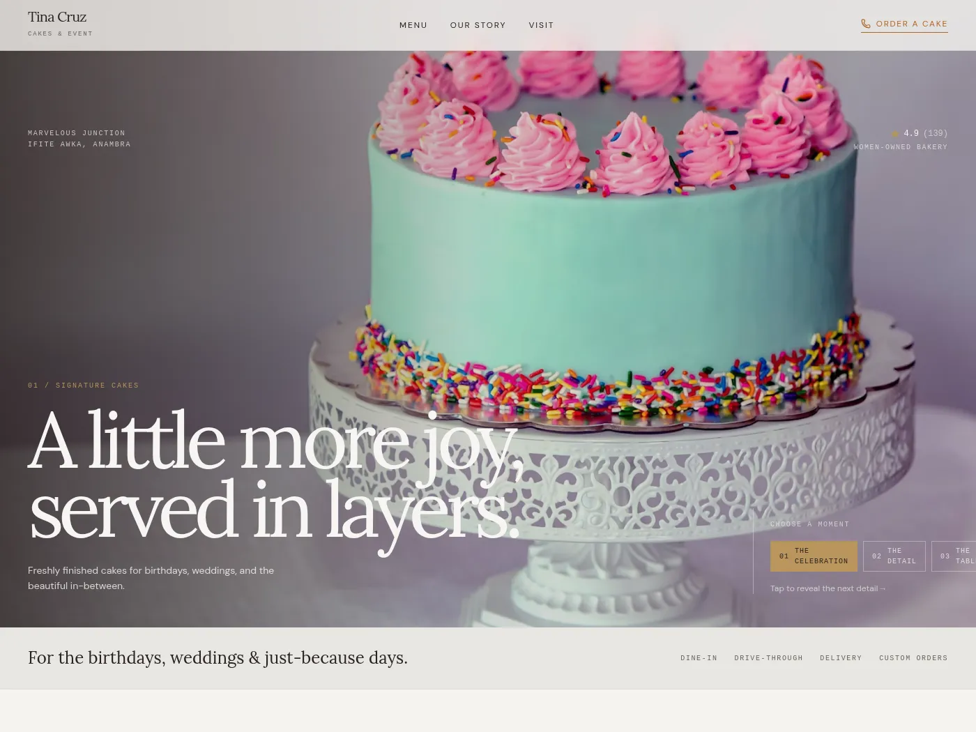Tina Cruz Cakes Web