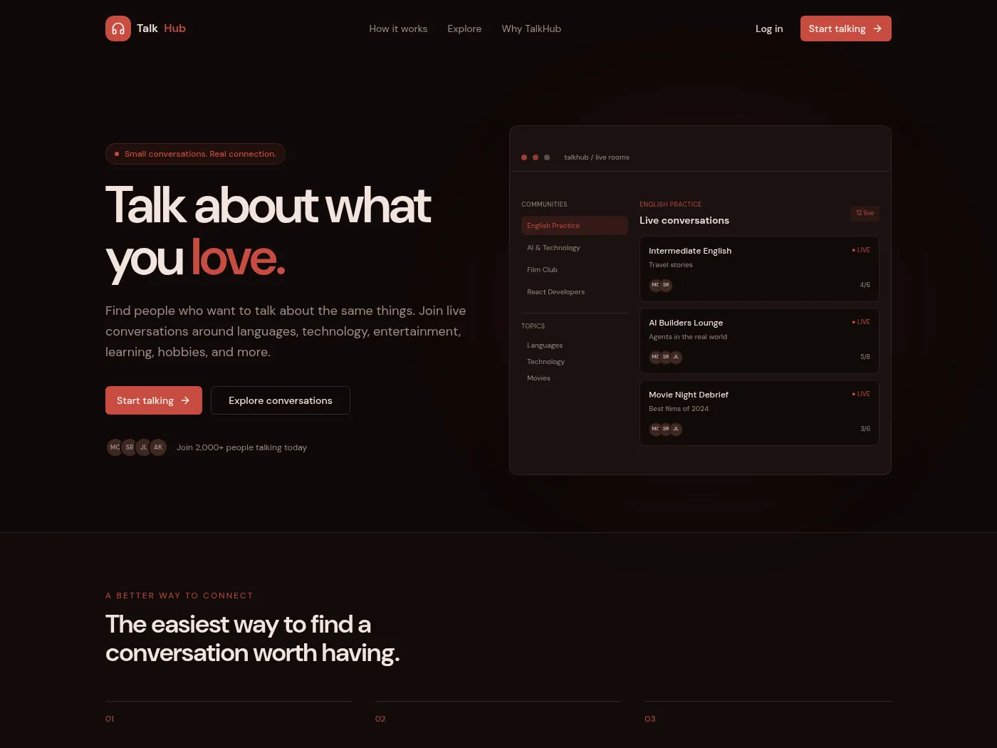 TalkHub Social App