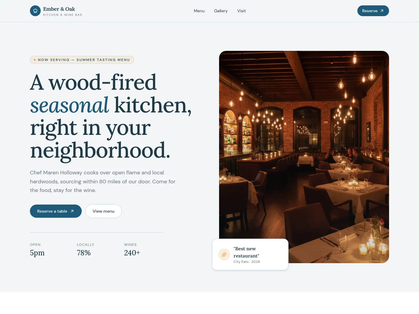 DineSpot Website