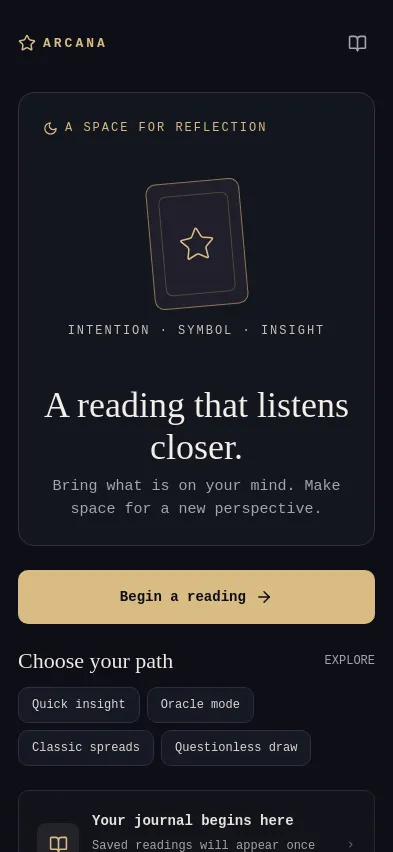 Tarot Oracle AI