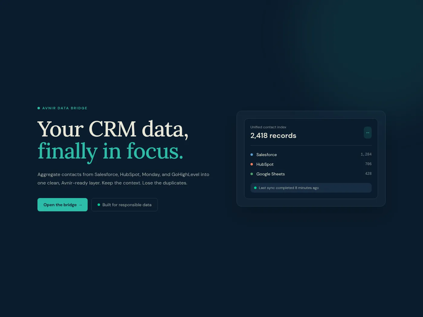 Contact Sync Bridge