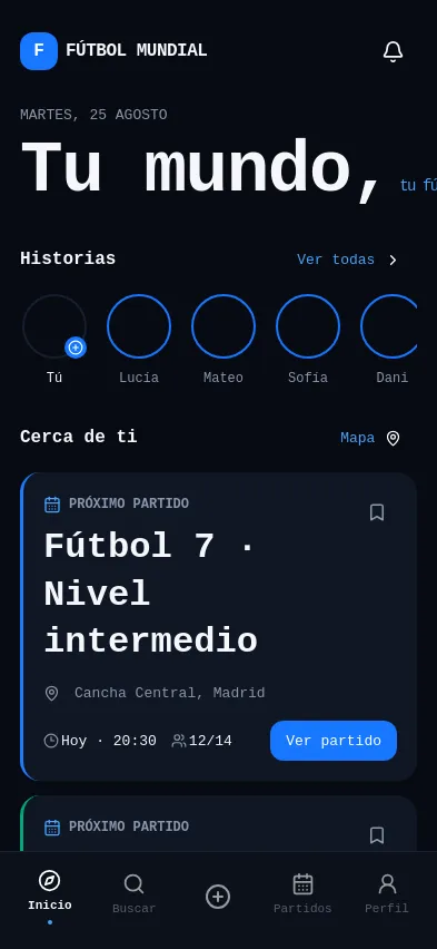 Fútbol Mundial App