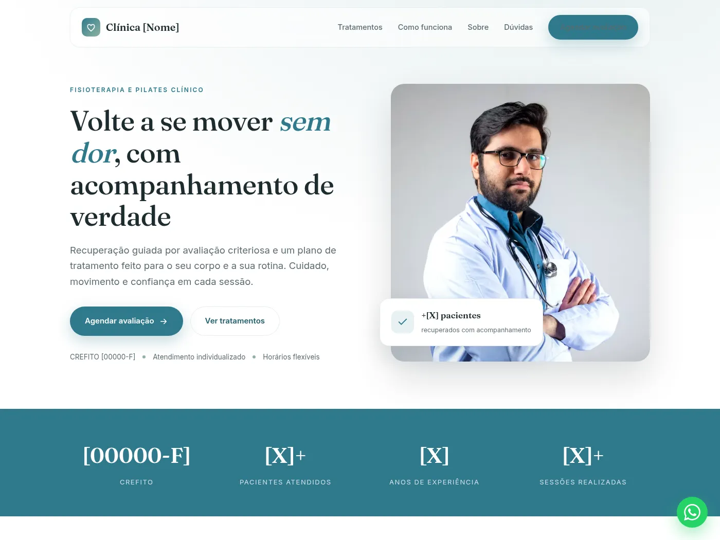 LP Fisioterapia & Pilates — TurboSaaS