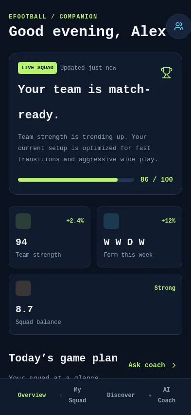 eFootball AI Companion