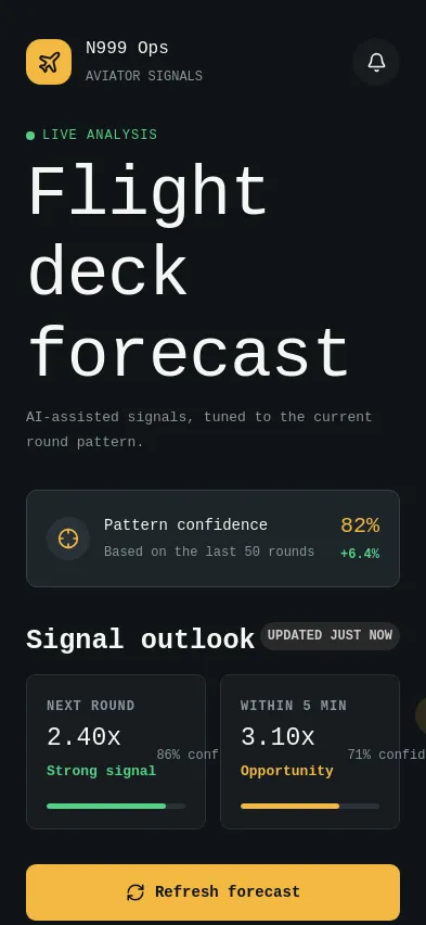 Aviator Signal Predictor