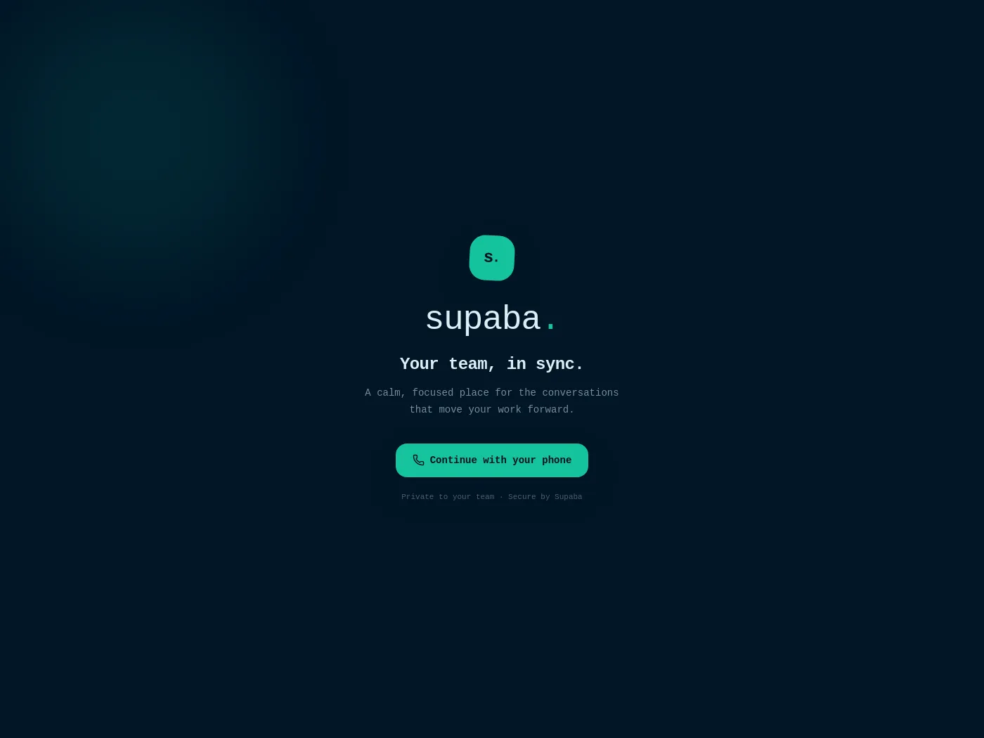 Supaba Chat Clone