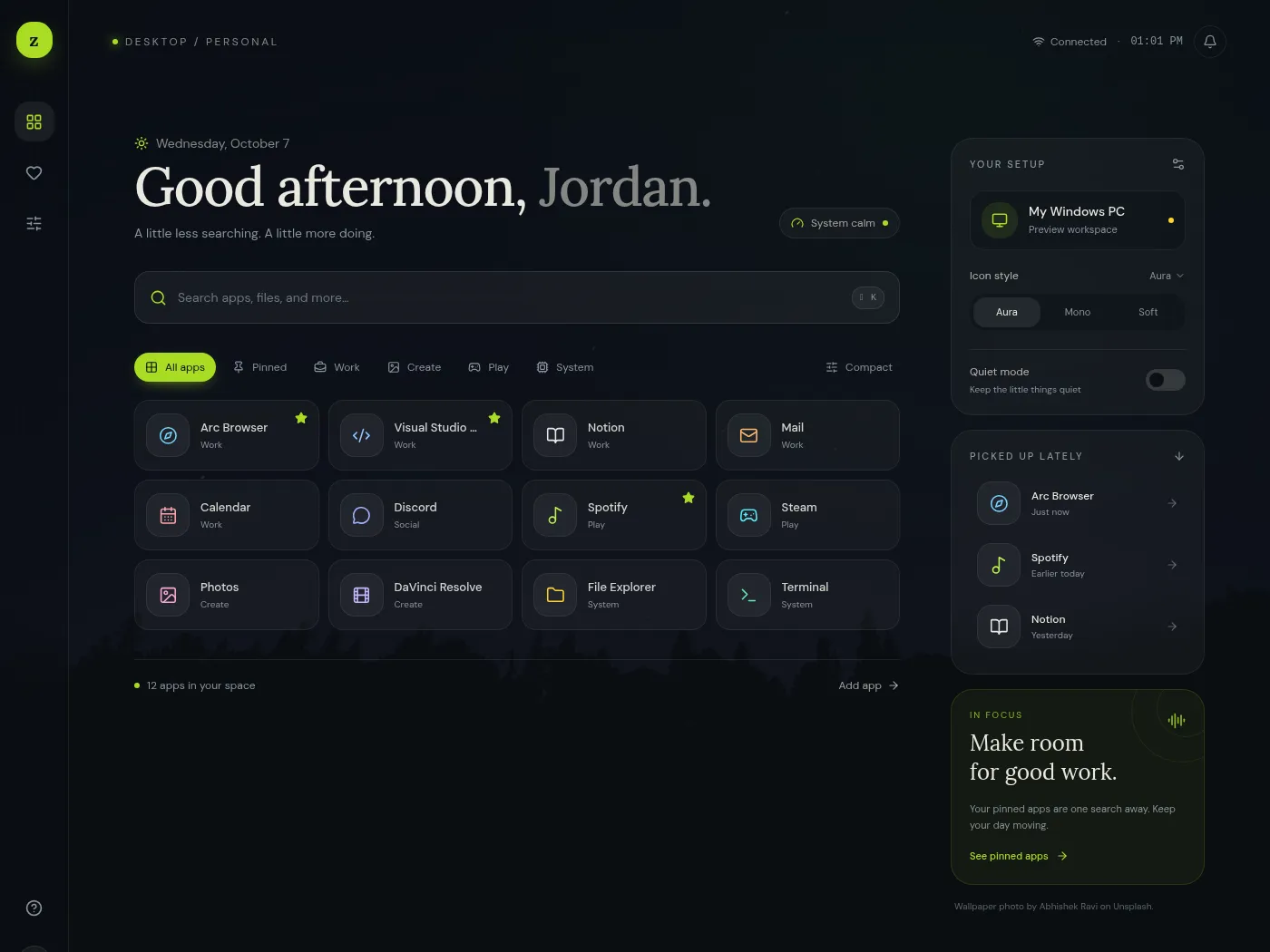Zen Desktop Launcher
