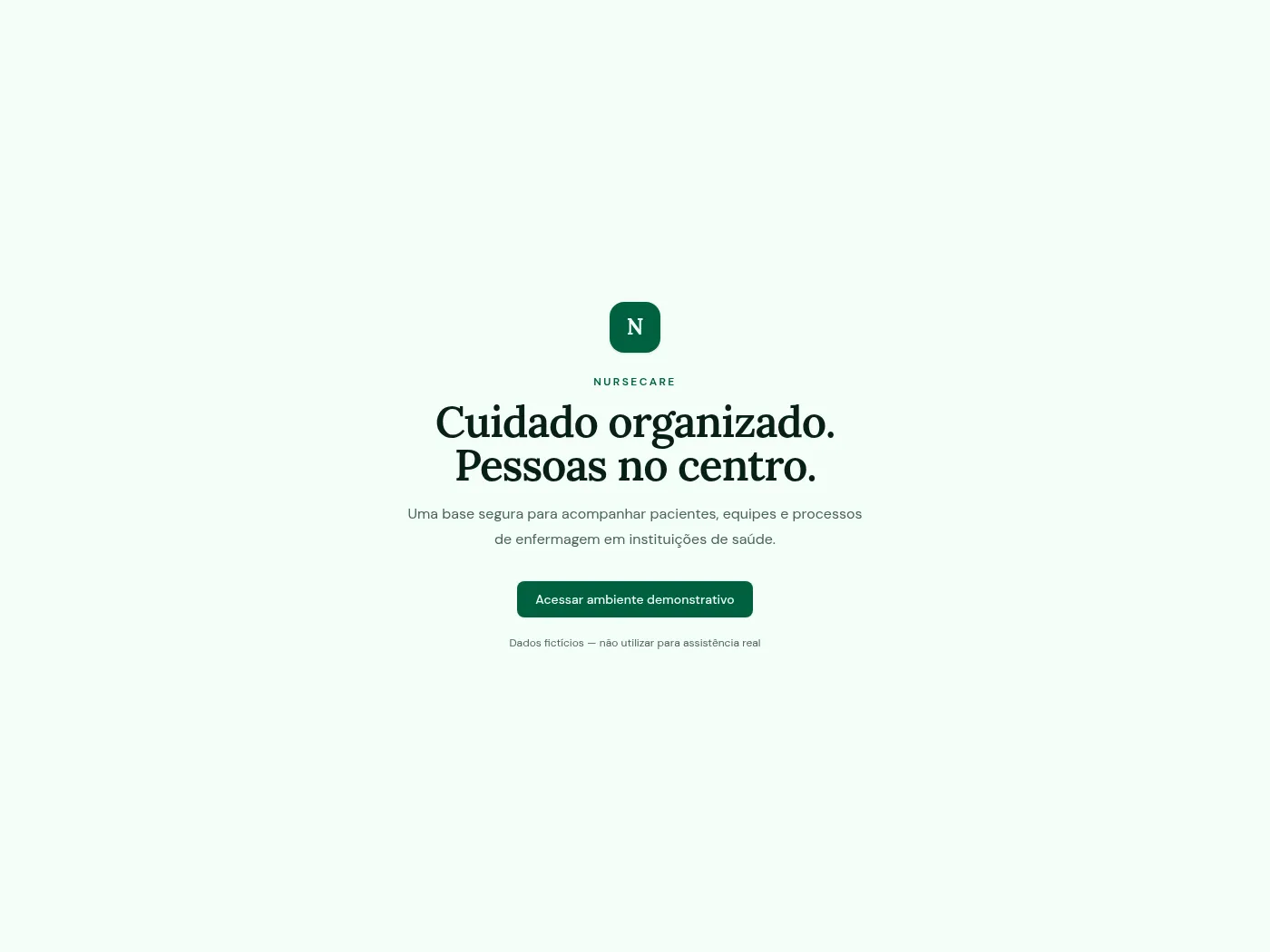 NurseCare Gestão Enfermagem