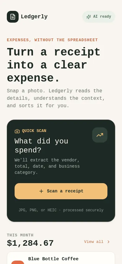 Smart Receipt Scanner