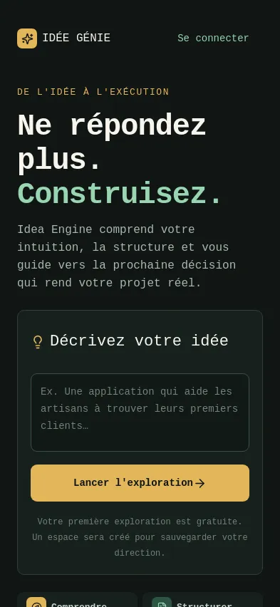 Idée Génie Mobile