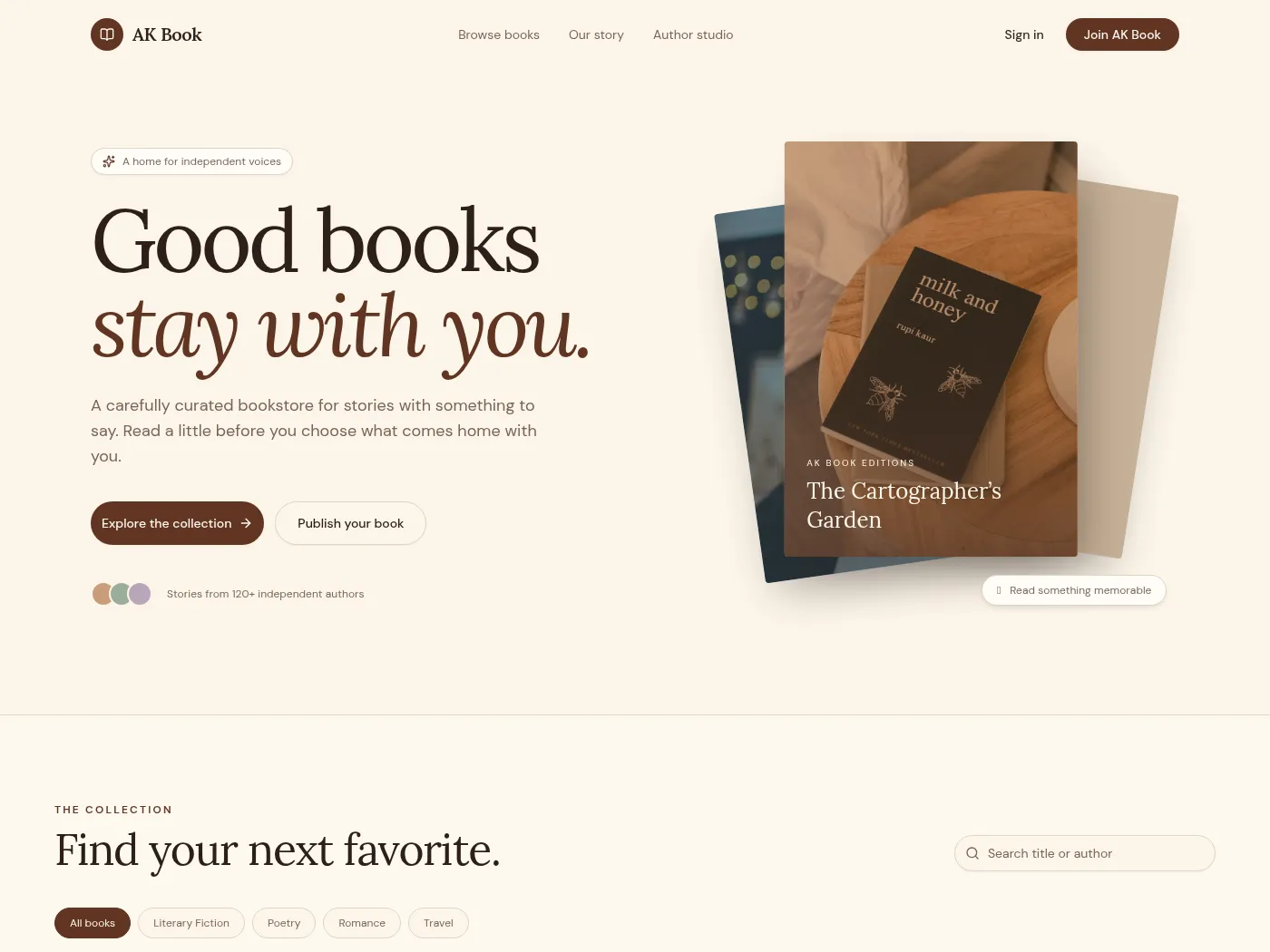 AK Book Platform