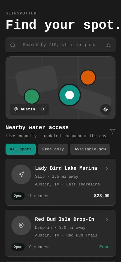 SlipSpotter Mobile