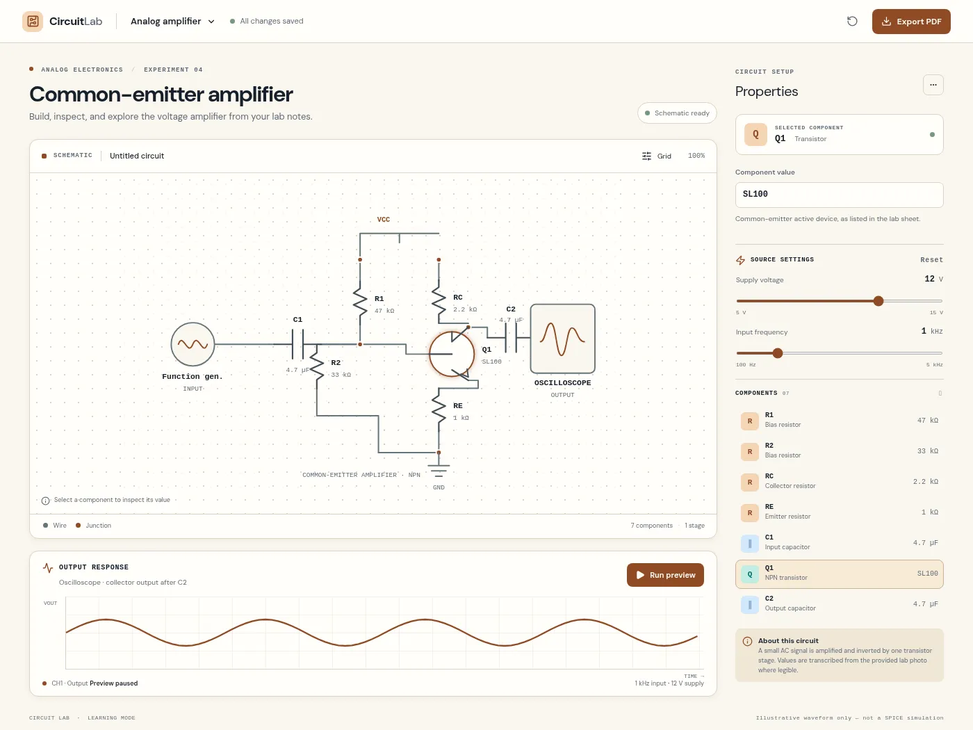Smart Circuit Builder