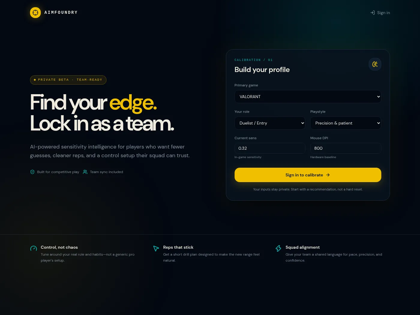 AI Gaming Sensitivity Pro