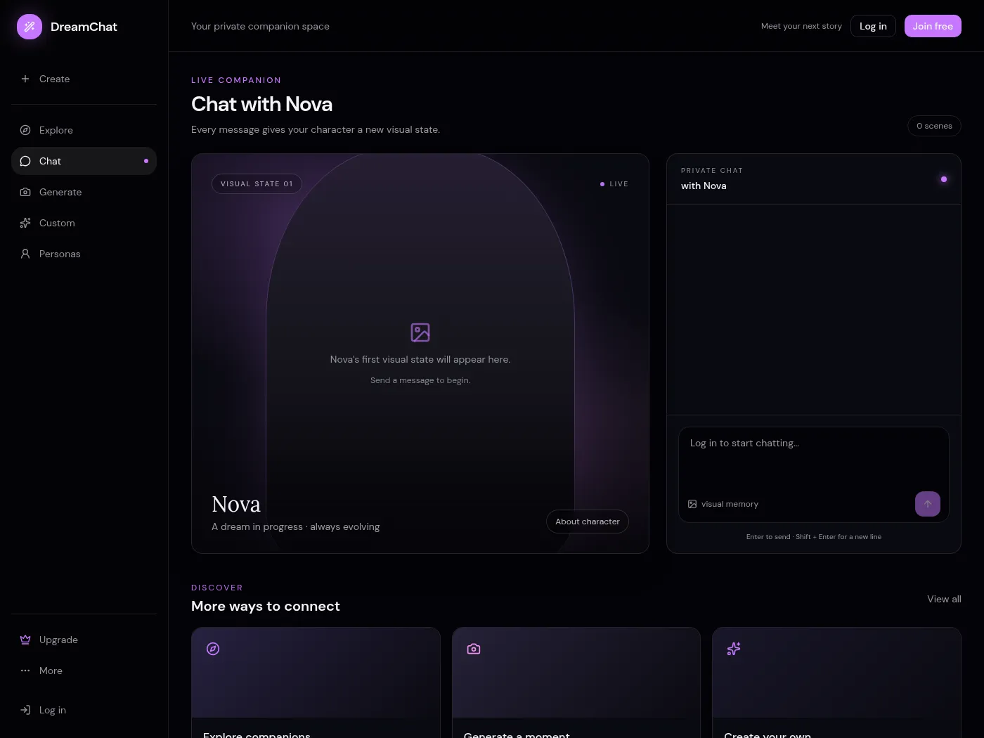 DreamChat Visualizer
