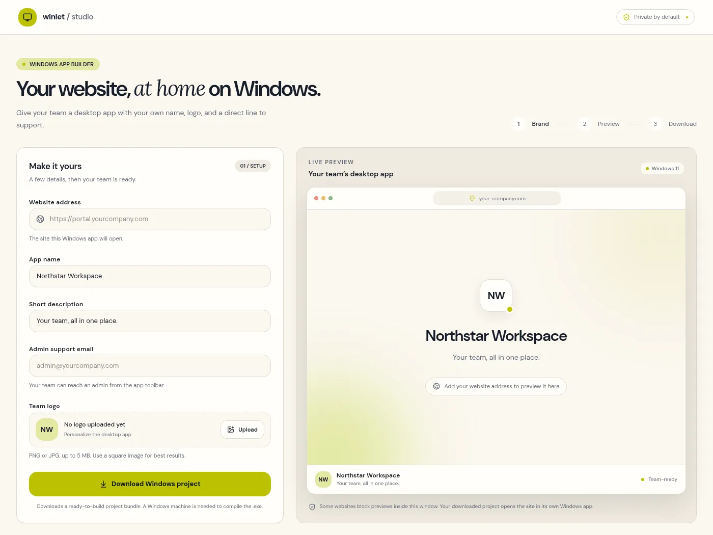 Web2App Creator