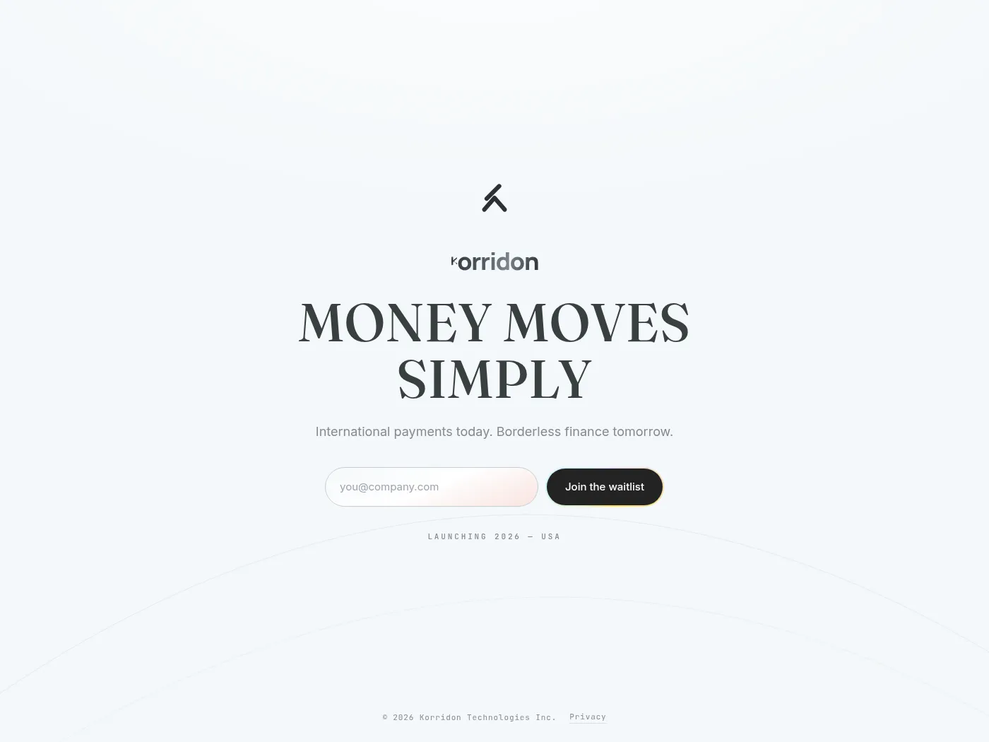 WebLaunch Landing Page