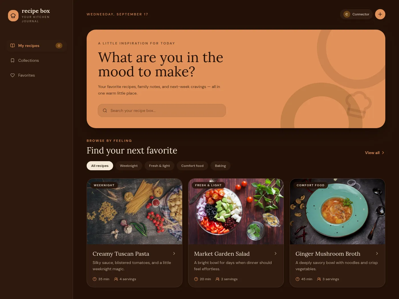 Recipe Box App