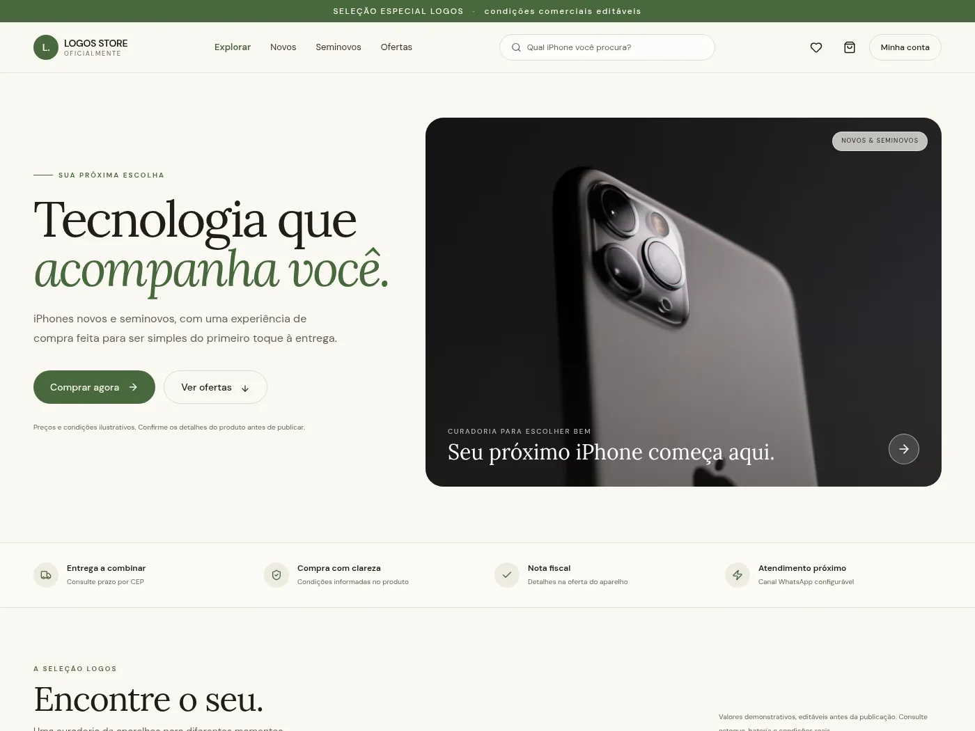 Logos Store Oficialmente