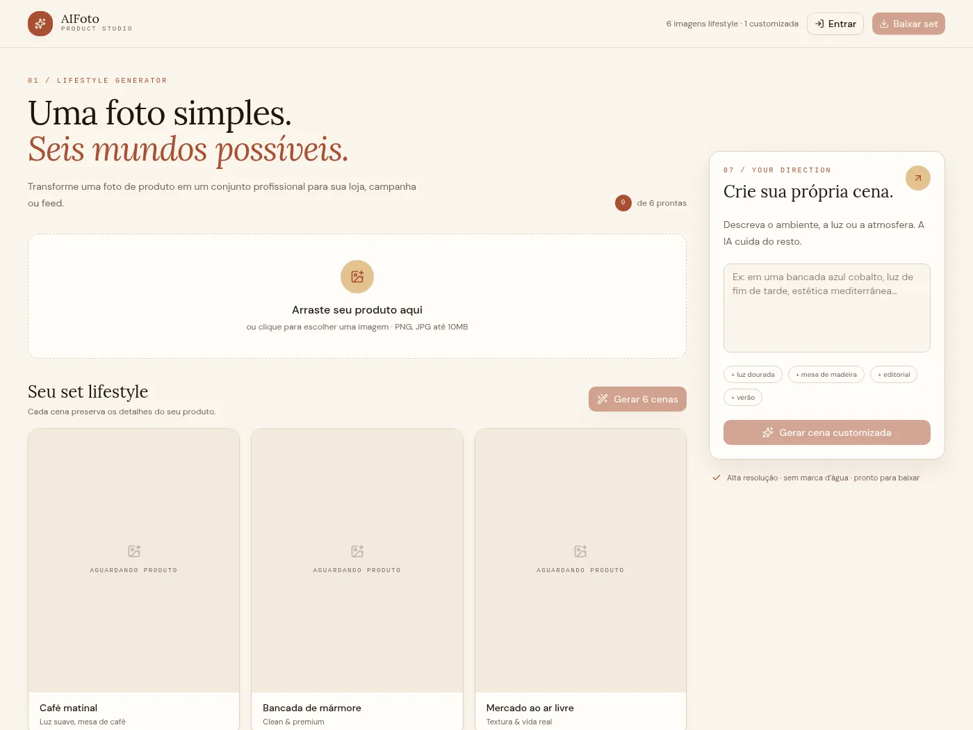 AIFoto Product Studio