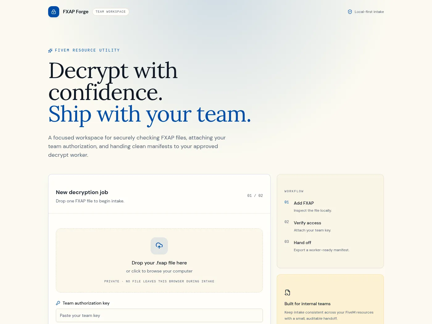 FXAP Decrypt Tool