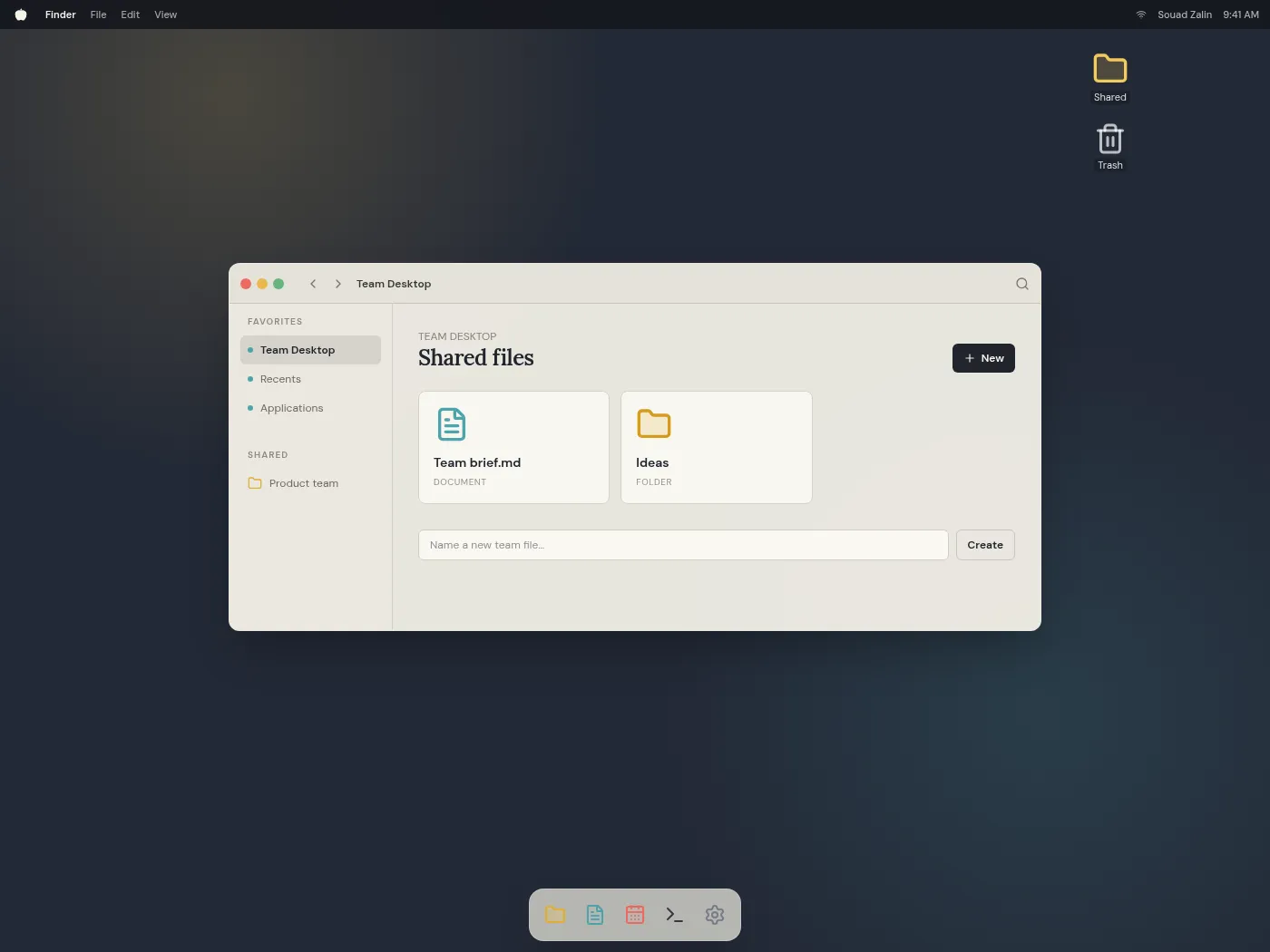 MacOS Web Sim