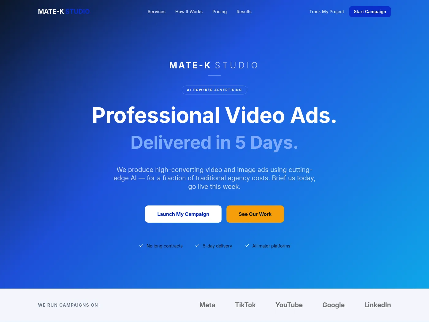 MATE-K STUDIO AI Agency