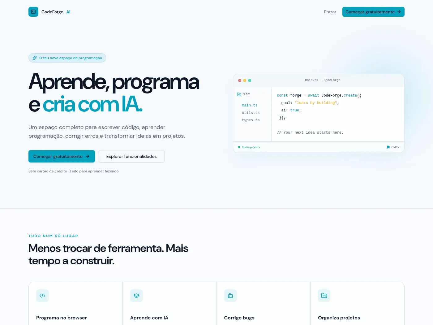 CodeForge AI Platform