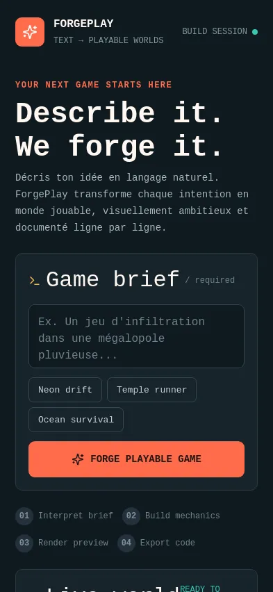 Code to Game Creator