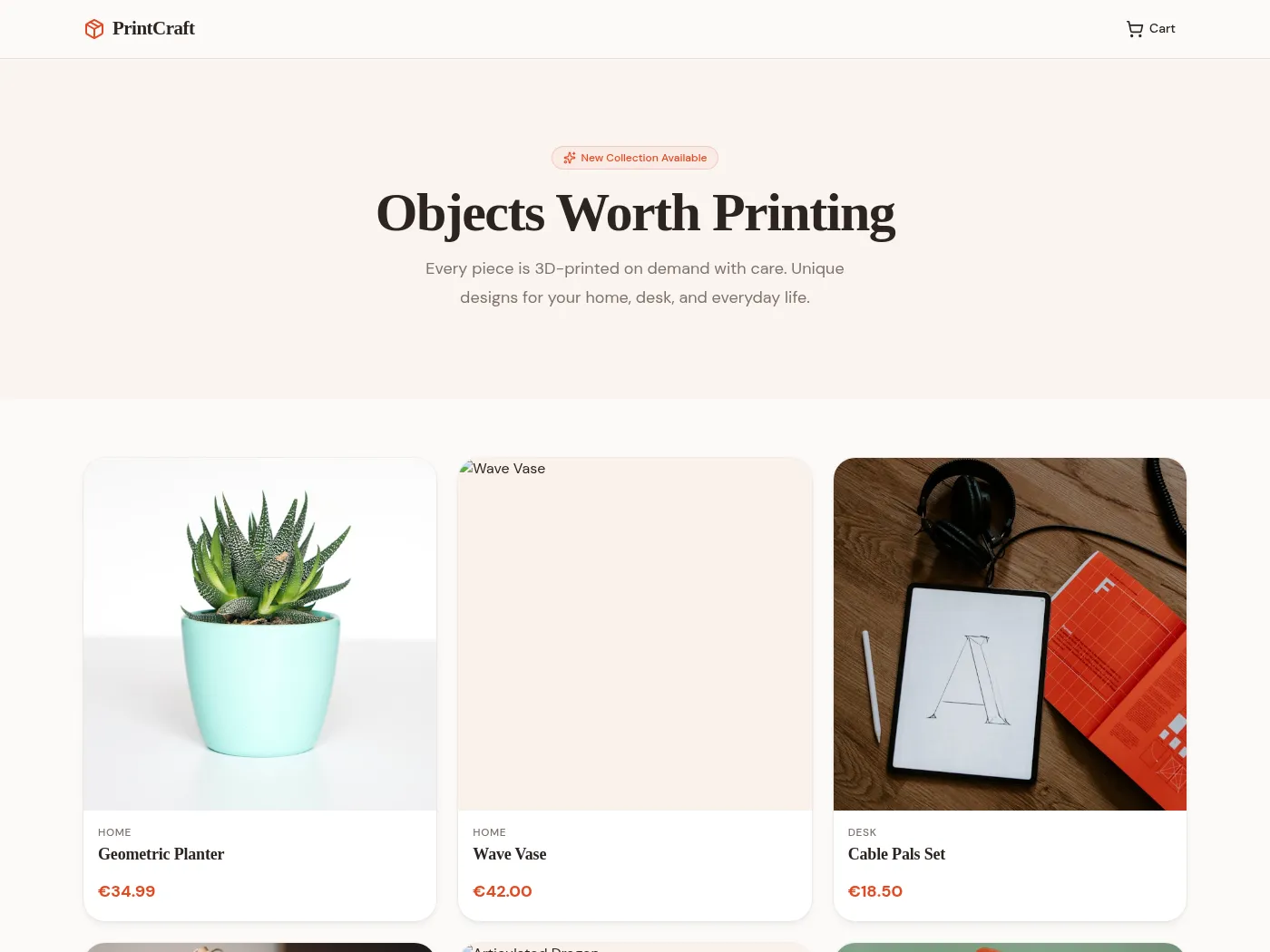 3D Print Shop Online