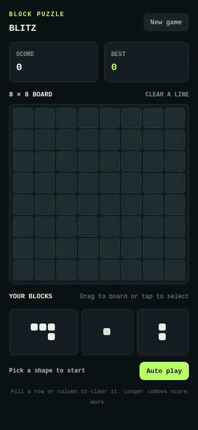 Block Puzzle Blitz