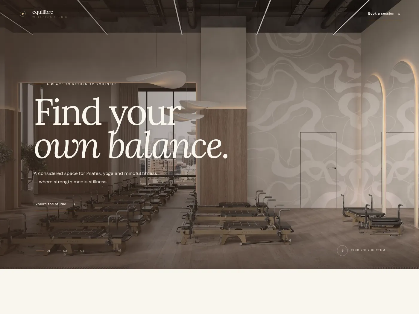 Equilibre Center Landing