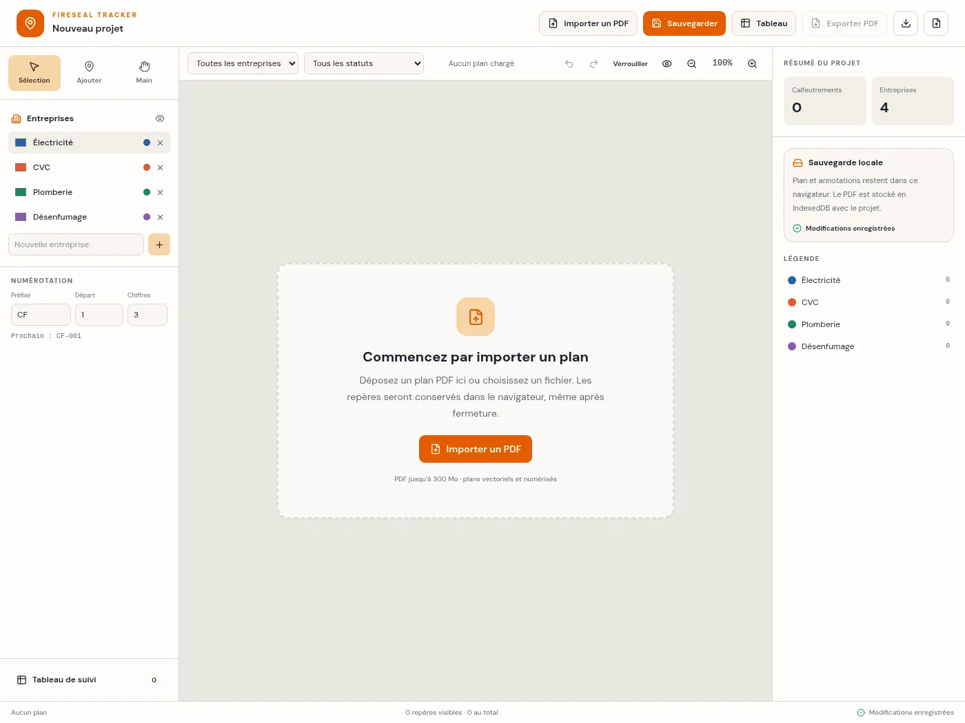 FireSeal Tracker Pro