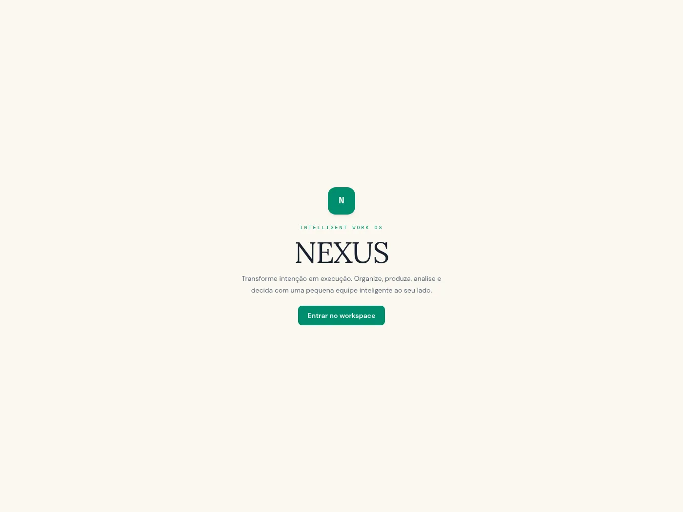 NEXUS Intelligent Work OS