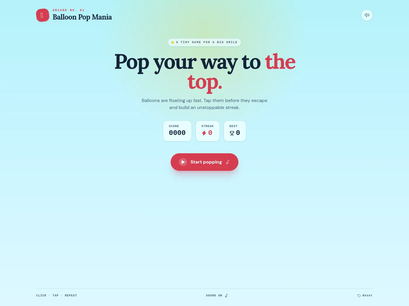 Balloon Pop Mania