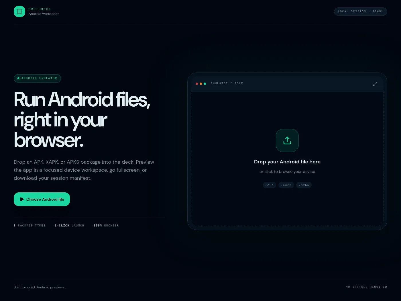 Android File Emulator