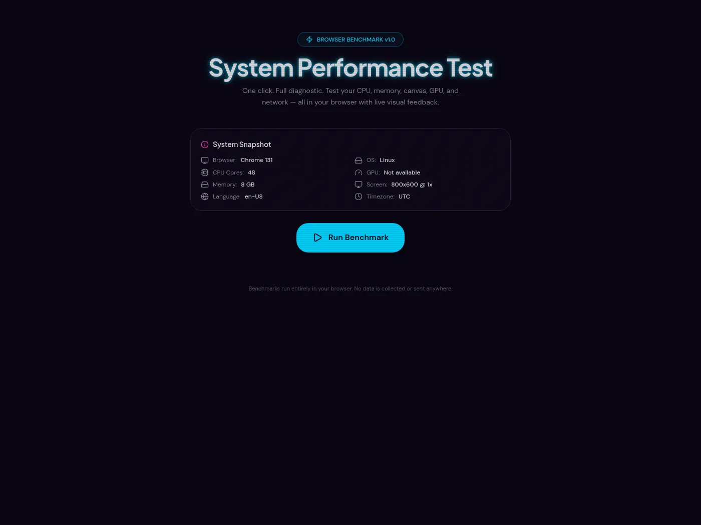Sistem Performans Testi